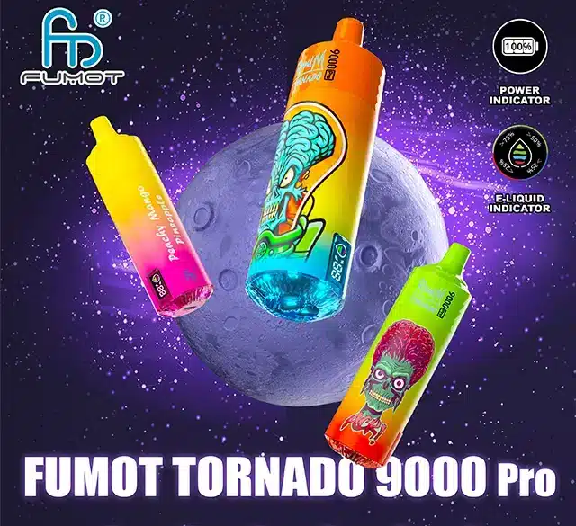 RandM Tornado 9000 PRO Puffs 18ml E-Liquid Vape Desechable - Randmvaper