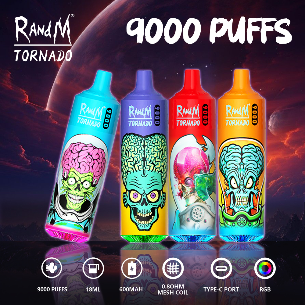 RandM Tornado 9000 Puffs Premium Disposable Vape Warehouse – Randmvaper